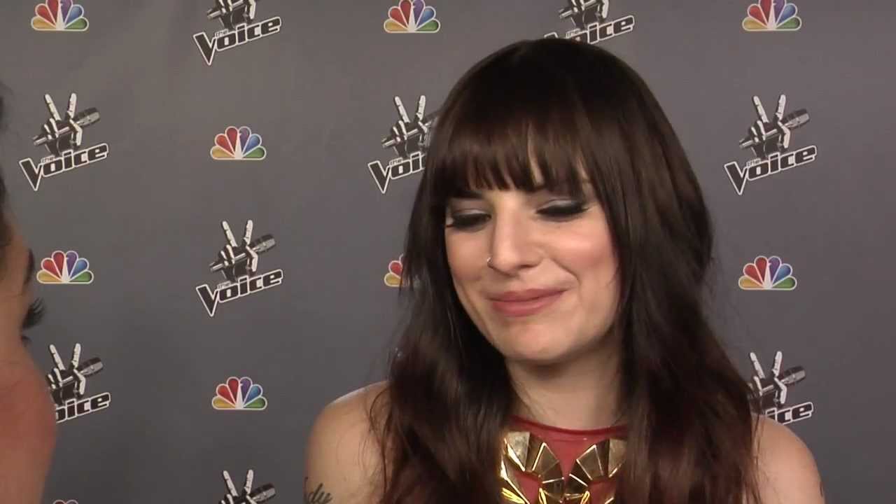 Juliet Simms Backstage @ The Voice Finale - YouTube
