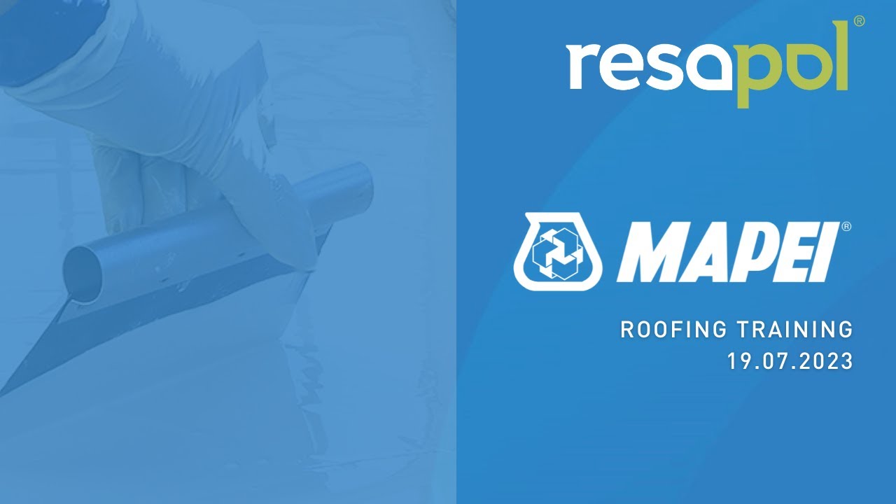 Resapol - Mapei Roofing Training Video - YouTube