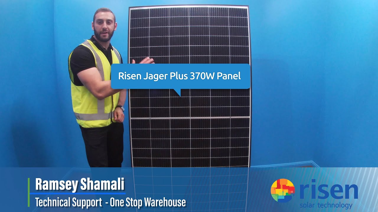 Risen Jager plus 370W Risen panel - YouTube