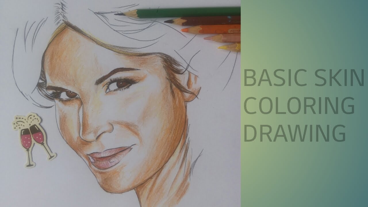Basic Skin Coloring Drawing - YouTube