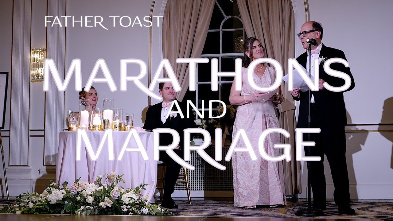 Father Toast and Marathon Analogy to his Daughter (4K) - YouTube