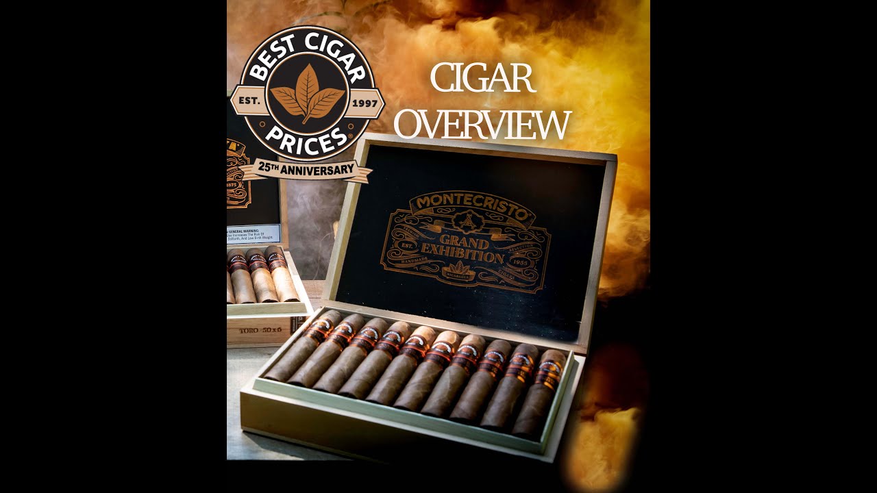Montecristo Grand Exhibition Cigar Overview - YouTube