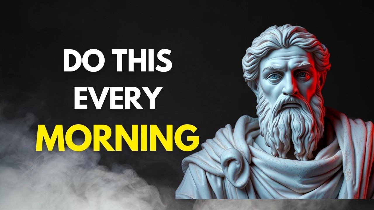 10 Ways To Begin Your Morning Like A Stoic | Stoicism Quotes - YouTube
