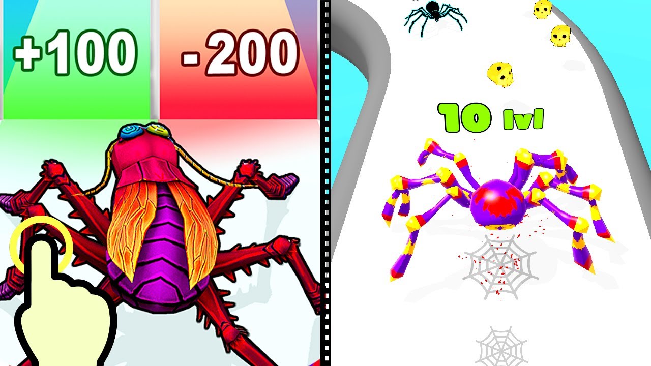 Insect Run - Make Spider Evolution Run - All Levels iOS Android ...