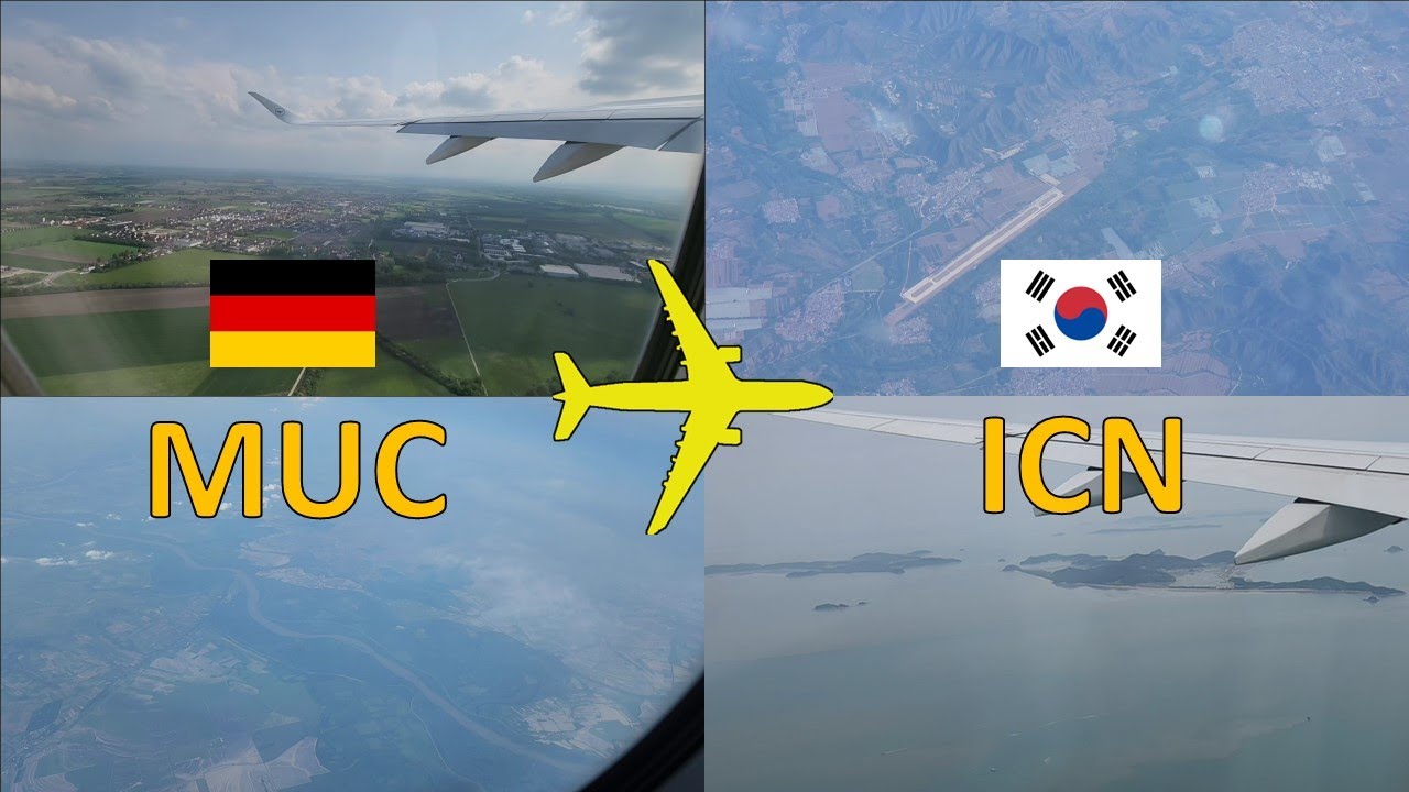 Munich (MUC, 🇩🇪) to Seoul (ICN, 🇰🇷) | Lufthansa 718 | May 2023 - YouTube