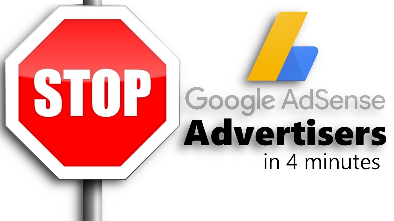 Block Advertisers in Google AdSense for YouTube Channel | YouTube ...