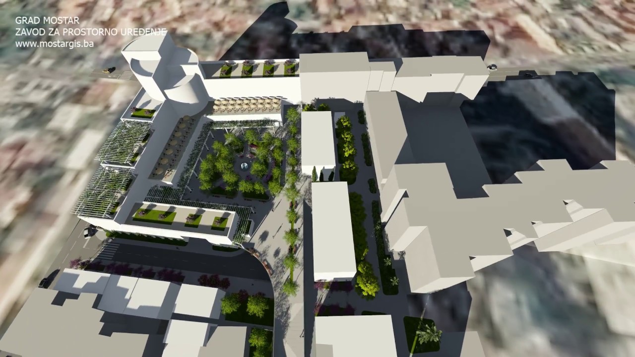 Mostar: Urbanistički projekat "Razvitak" - YouTube