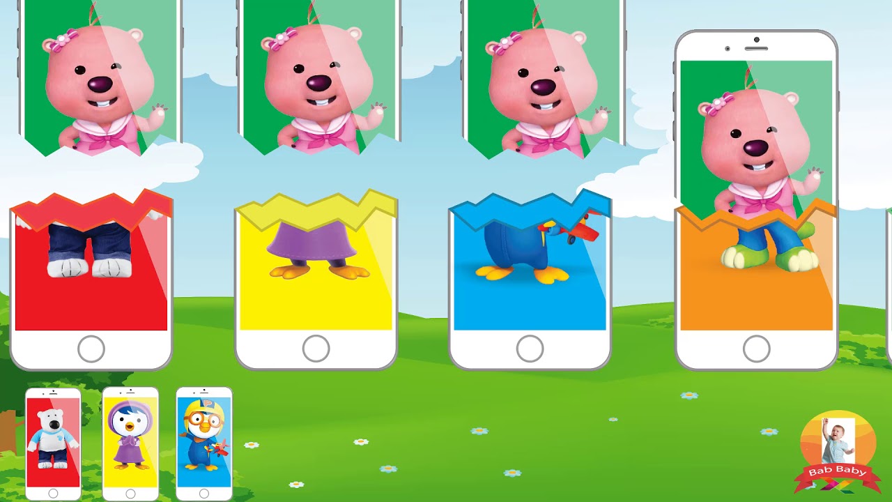 Wrong Colors with Pororo Baby crying Wrong phones - Bab Baby TL - YouTube