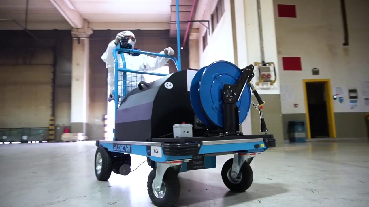 Mobile Disinfection Unit - LOGICART - YouTube