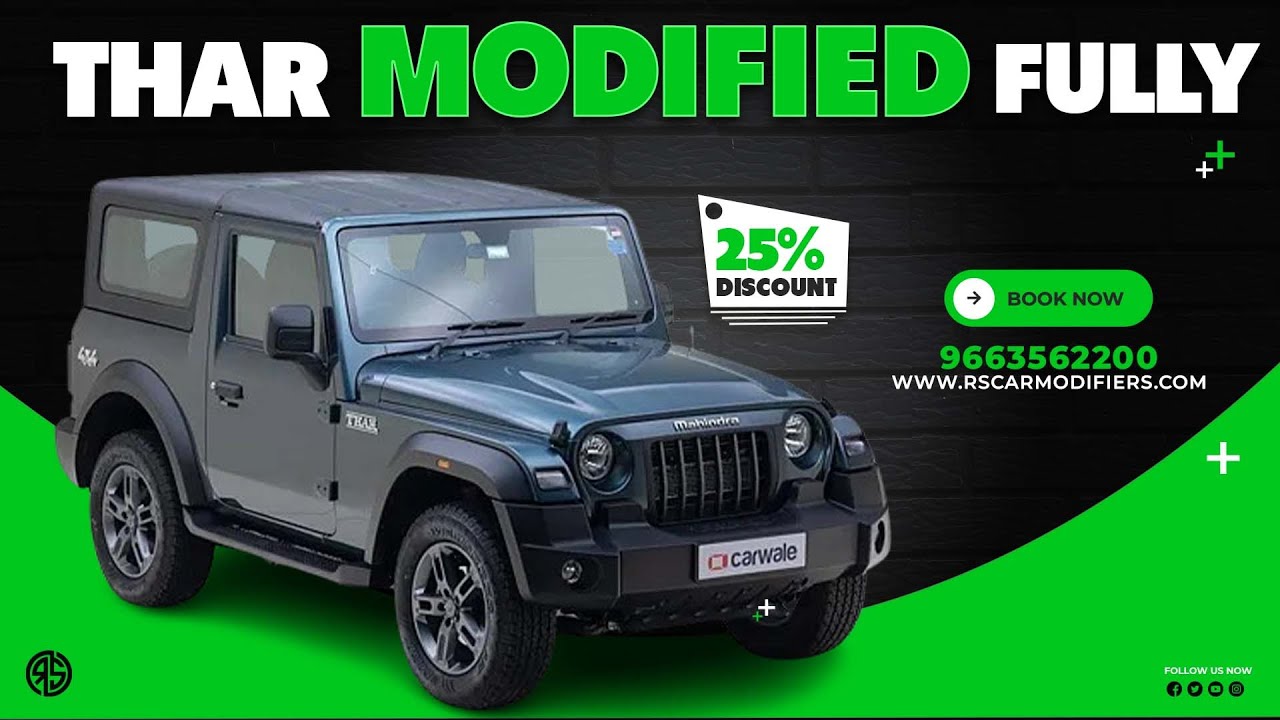 Is the Modified Mahindra Thar 2025 the ULTIMATE Off-Road Machine? - YouTube