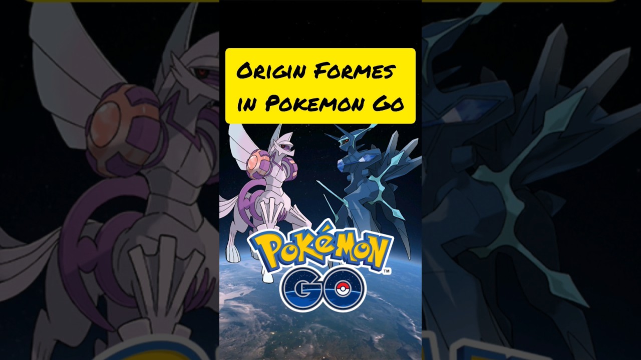 Origin Forme Dialga and Palkia Coming to Pokemon Go #pokemon #pokemongo ...