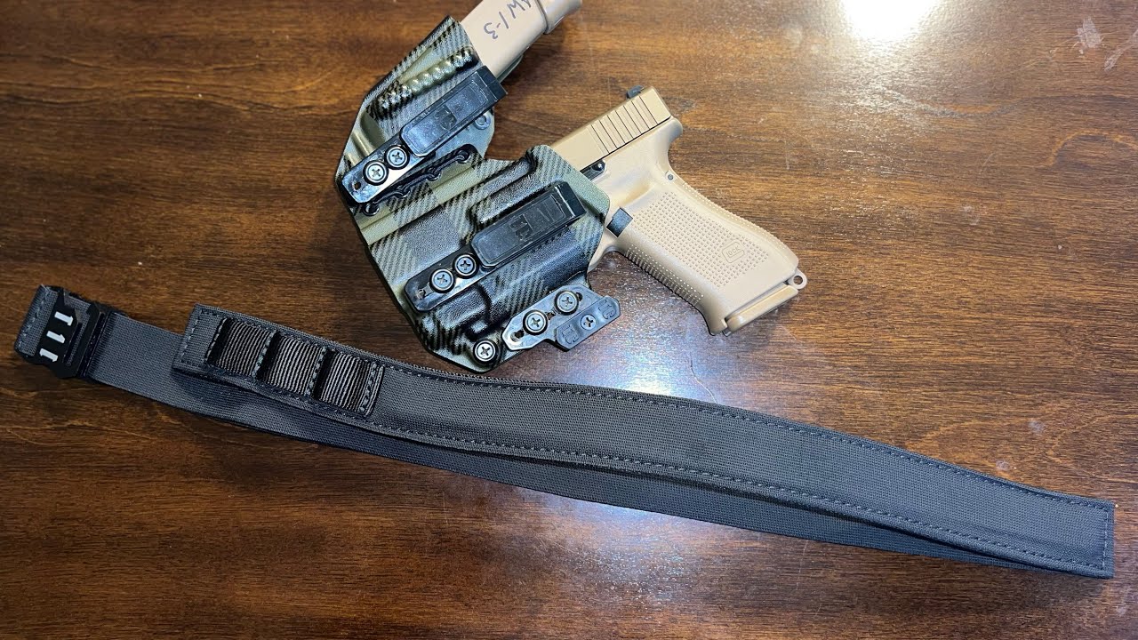 Tier 1 Concealed EDC-S belt review!!! - YouTube
