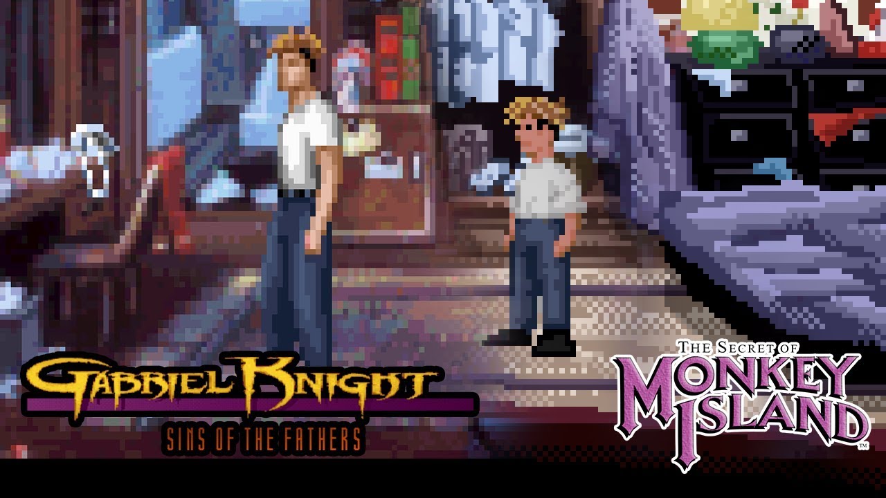 Gabriel Knight in Monkey Island Style, PIXELART! - YouTube