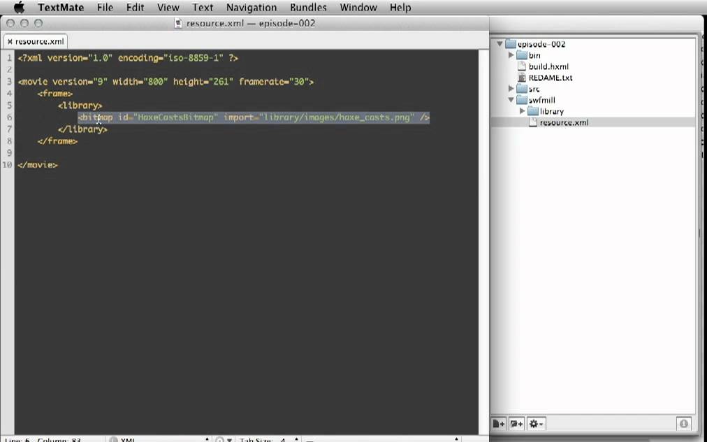 Adding images to your HaXe project using SWFMILL - YouTube
