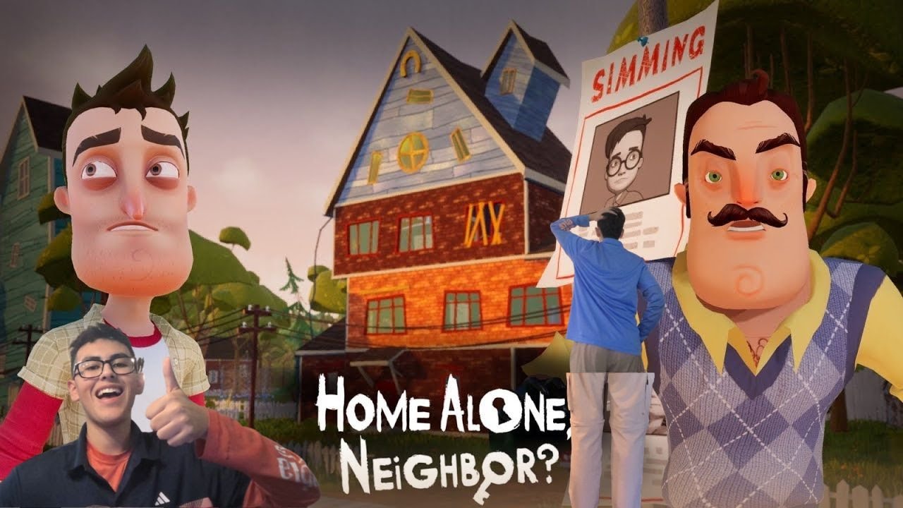 CHAT, THIS MOD MIGHT GO HARD! HOME Alone Neighbor, A Hello Neighbor mod ...