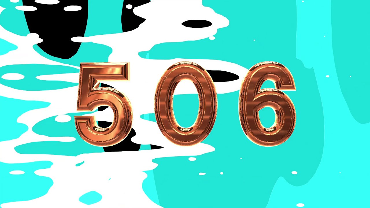 Numbers 0 to 506 Rotation - YouTube