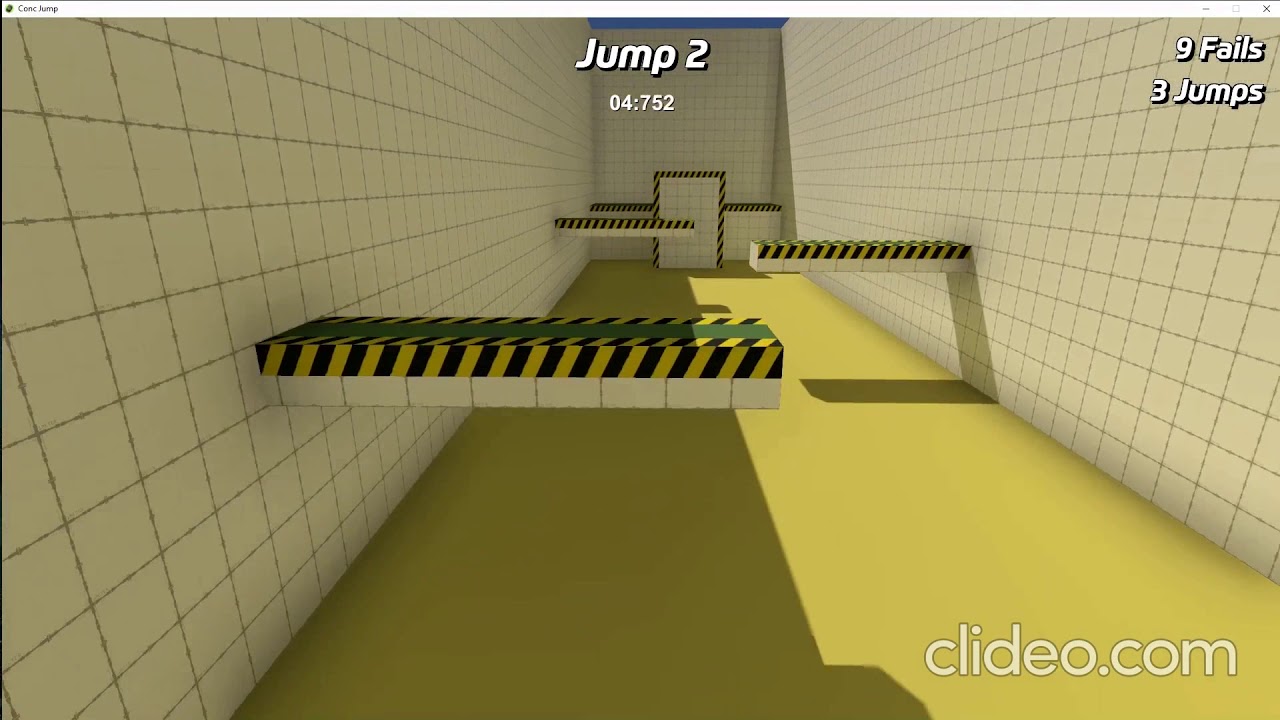 conc jump bunny tutorial jump 2 backwards - YouTube