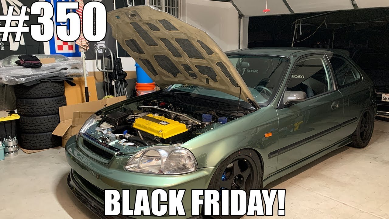 Spoon Sports Hood & MPC subframe and LCA install! - YouTube