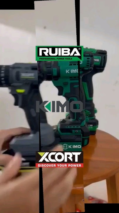 สว่าน 3 ระบบ XCORT KIMO RUIBA POWERTOOLS #xcort #kimo #ruiba #powertools - YouTube
