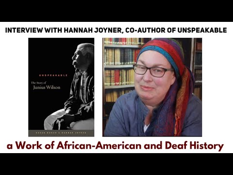Chatting about Unspeakable: The Story of Junius Wilson (with the ...
