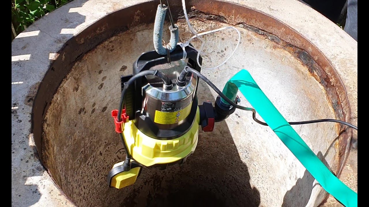 PARKSIDE PTPS 1100 A1 SUBMERSIBLE DIRTY WATER PUMP CLEANING AFTER ...