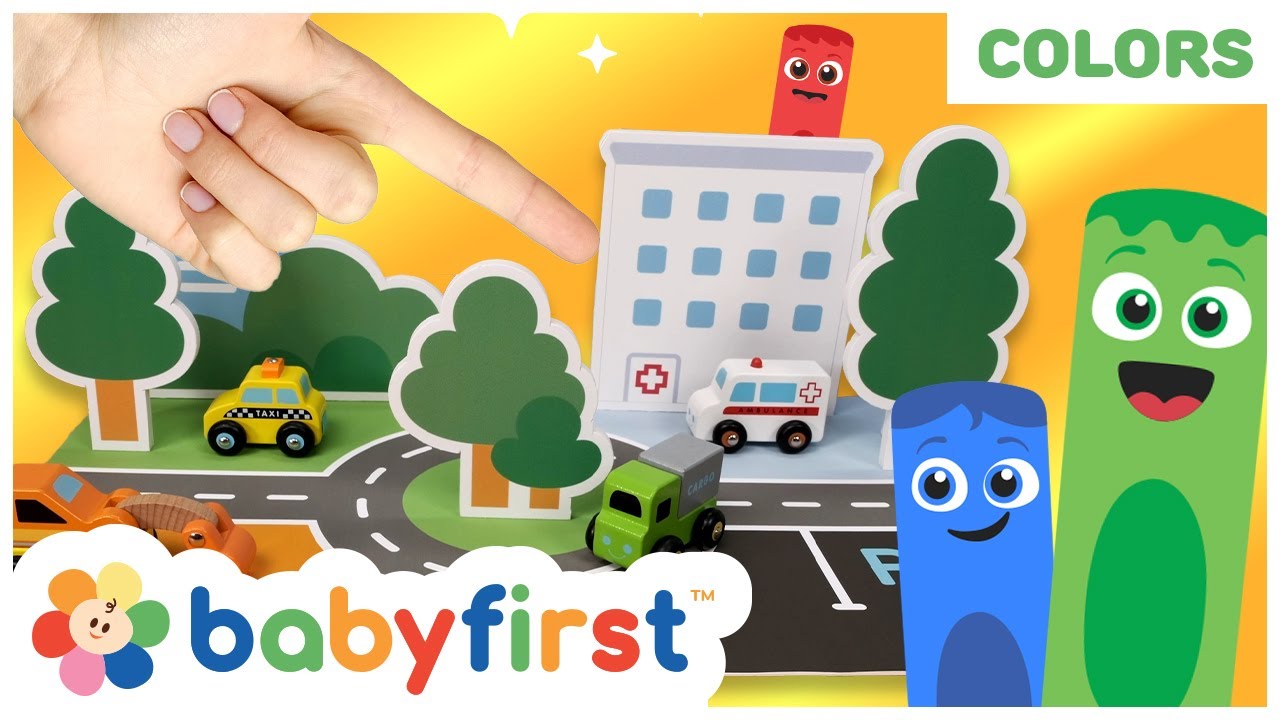 Toddler Learning Video | COLOR CREW MAGIC - Vehicles for Kids | Magical ...