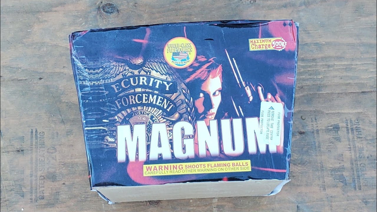 Magnum by World Class Fireworks 500g - YouTube