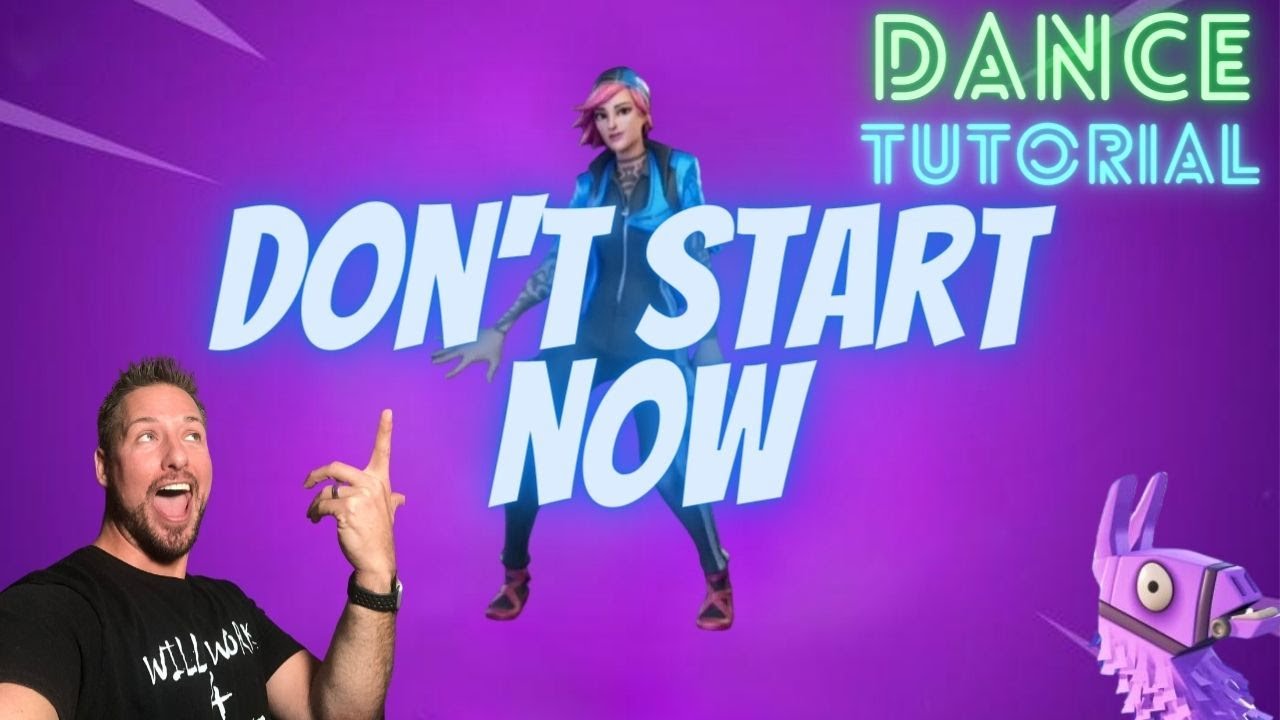 How to do the Fortnite Don't Start Now Emote 2021 - YouTube