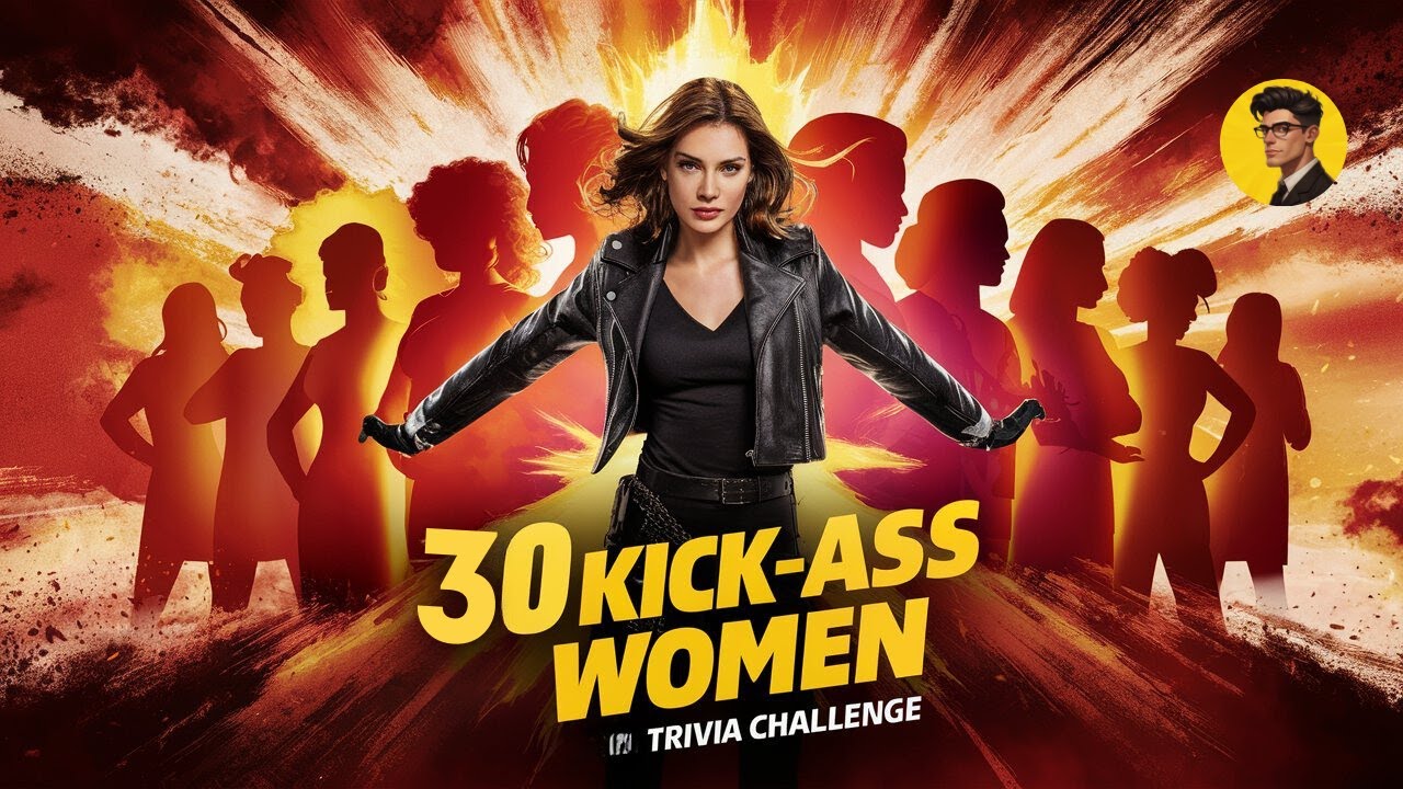 30 Kick-Ass Women Movie Quiz | Prof. Lewis - YouTube