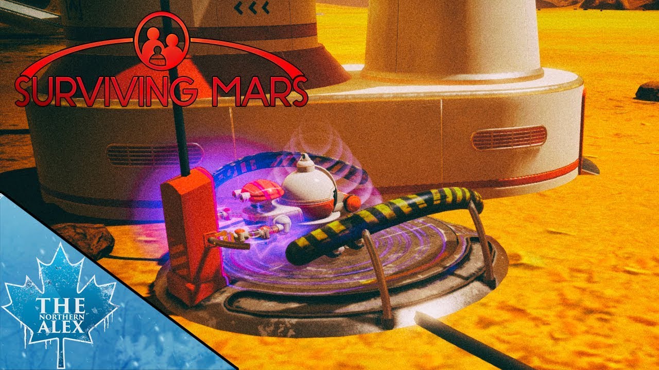 Surviving Mars #1 - Shocking Drones - Preview Version - YouTube