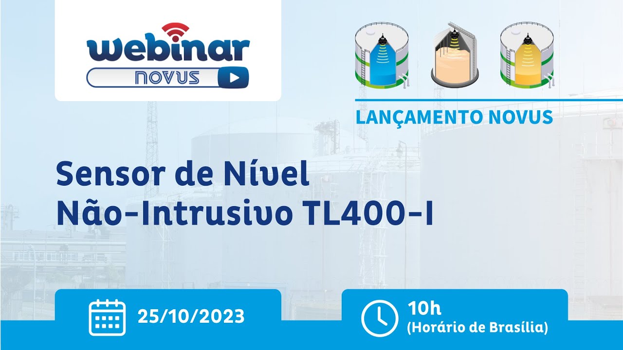 Lançamento NOVUS: Sensor de nível TL400-I - YouTube