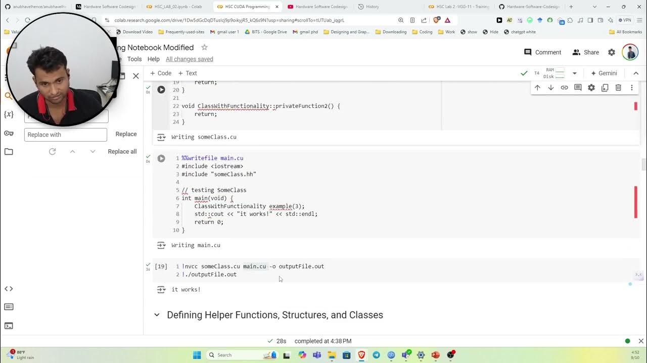 Hardware Software Codesign for Embedded AI - Lab 3 - GPU and CUDA Programming - YouTube