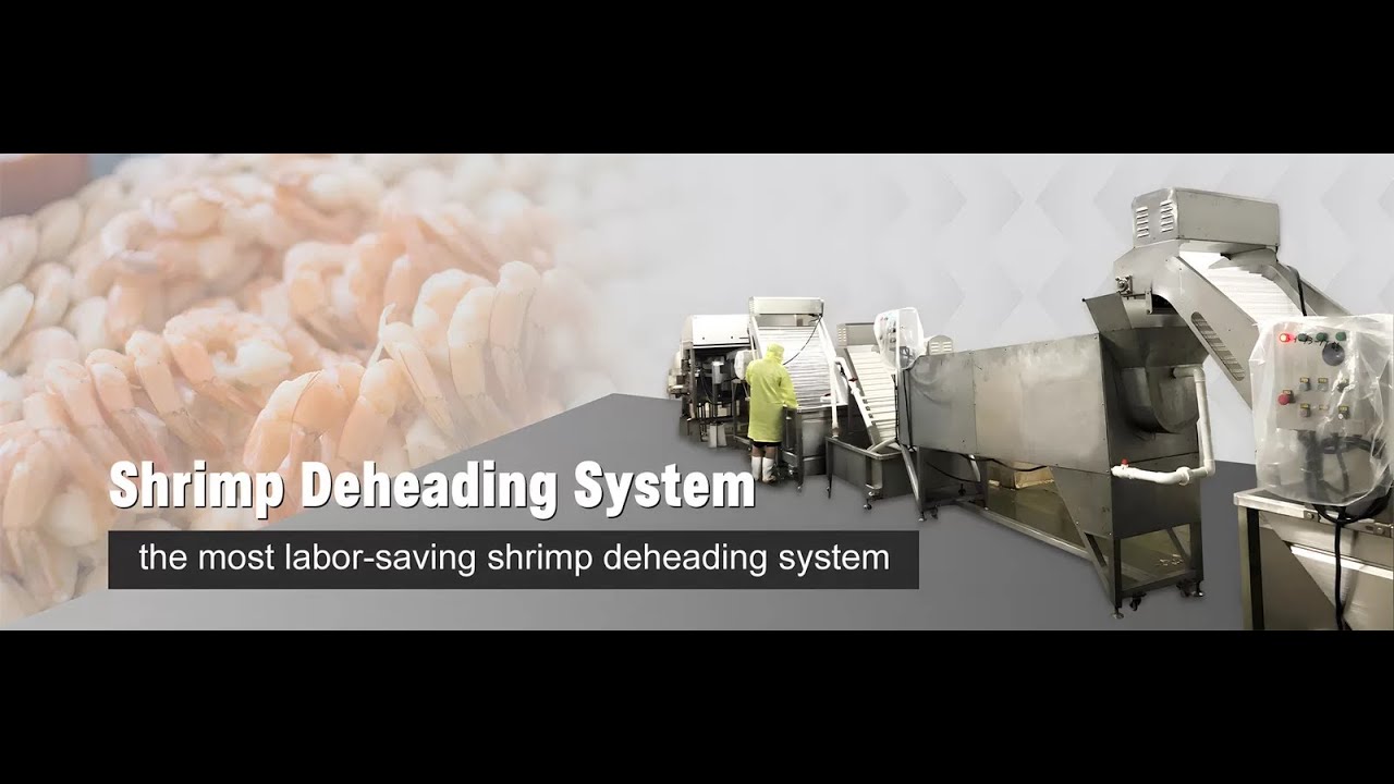 prawn deheading machine, prawn deheading line, prawn deheading system ...