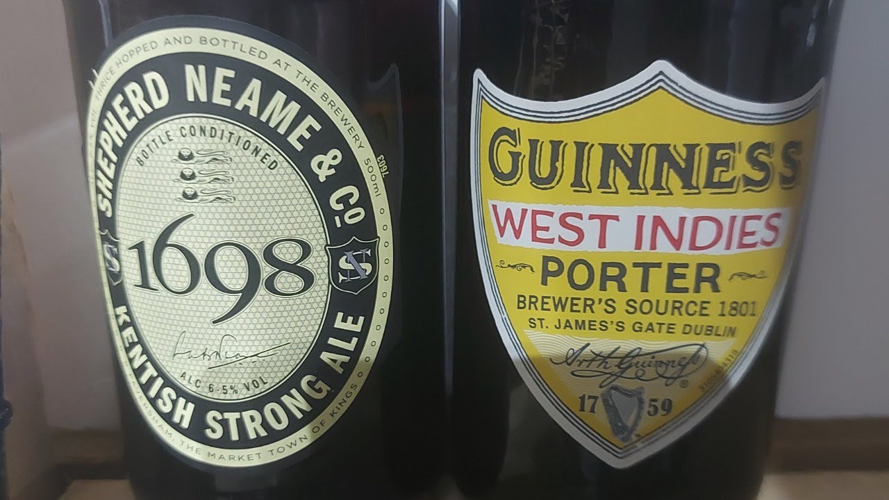LIVE - Guinness West Indies Porter Vs Shepherd Neame 1698 Beer Vs Beer ...