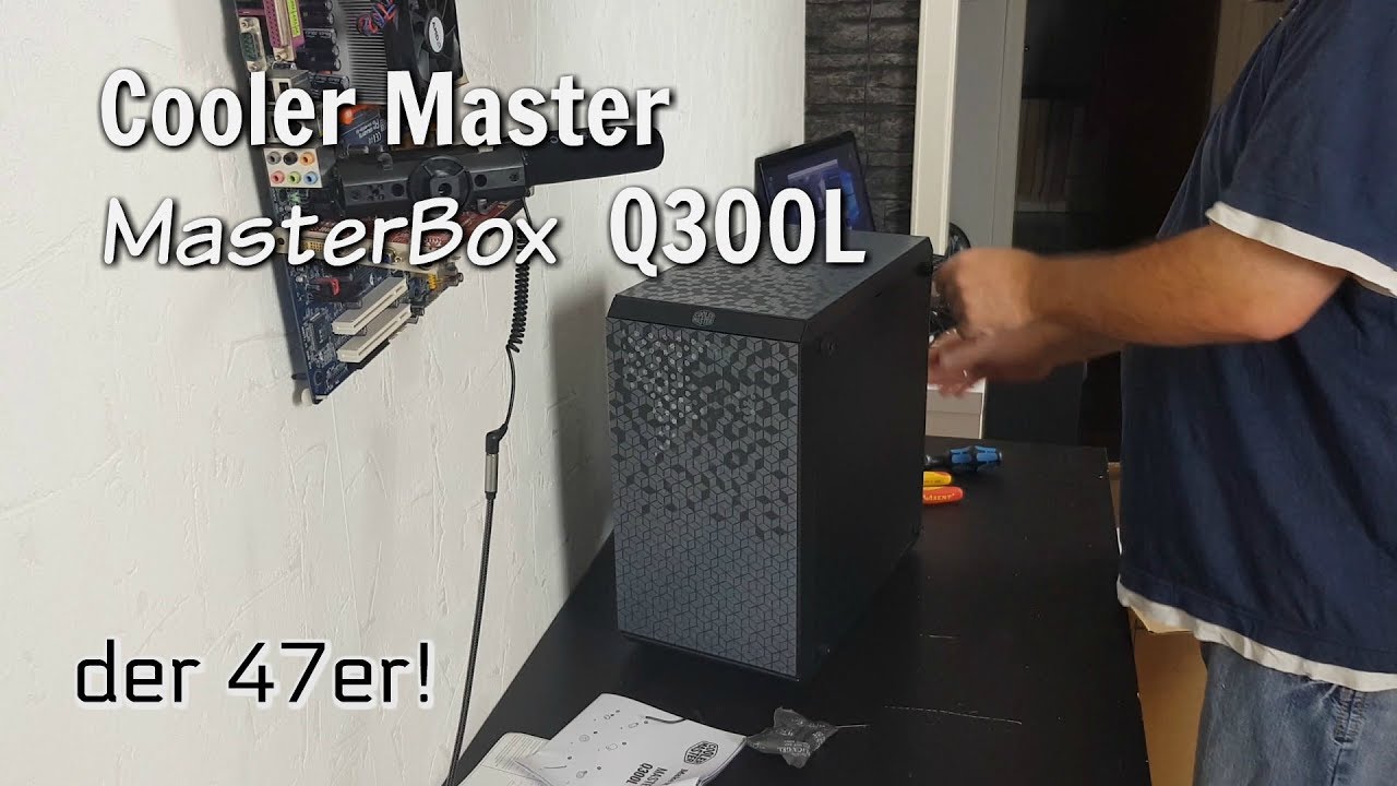 Cooler Master MasterBox Q300L unboxing + vorstellung! - YouTube