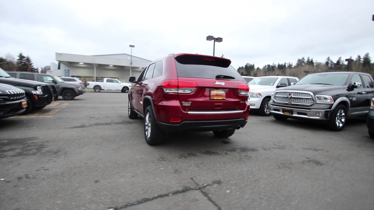 2015 Jeep Grand Cherokee Limited | Deep Cherry Red | FC827223 | Redmond ...