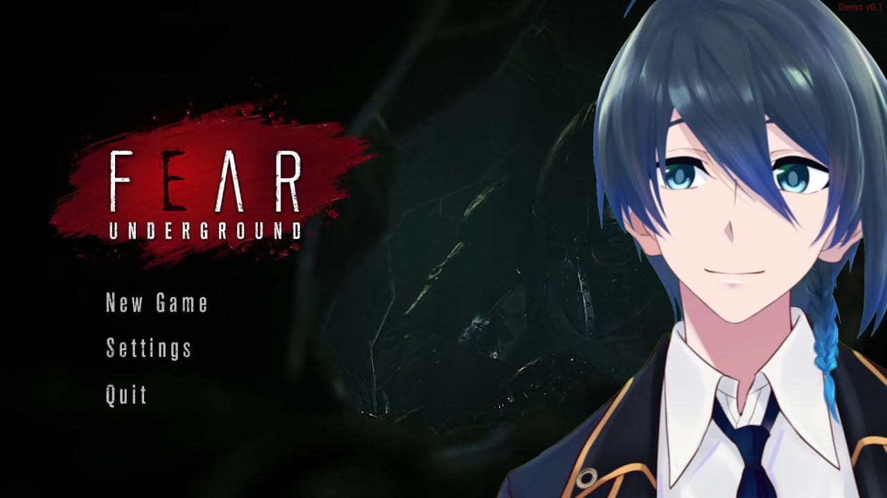 狭い洞窟をひたすら進んでいく【Fear Underground】 demo版 実況プレイ - YouTube