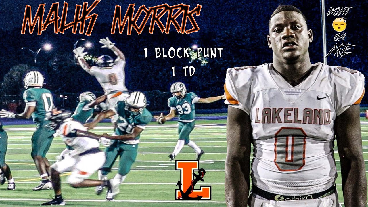 😴🏈🔥Don't Sleep On Me Player Of The Game Highlights Malik Morris ...