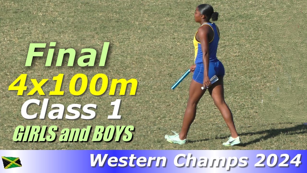 St. Elizabeth Technical Sweep | 4x100m Final Class 1 | Western Champs ...