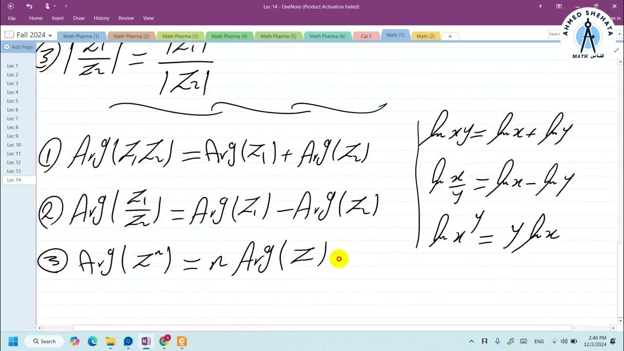 Math 1 (IT) | Lec 14 - YouTube