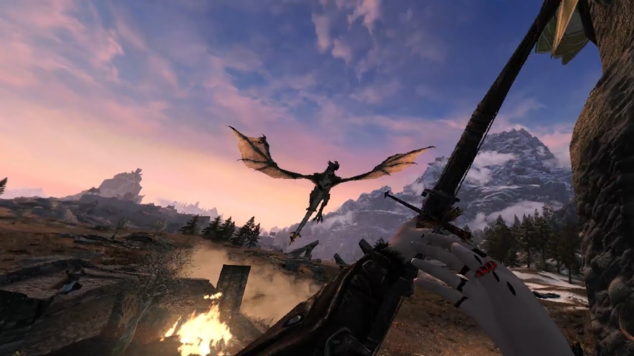 Skyrim VR #3 (FUS Modlist) - YouTube