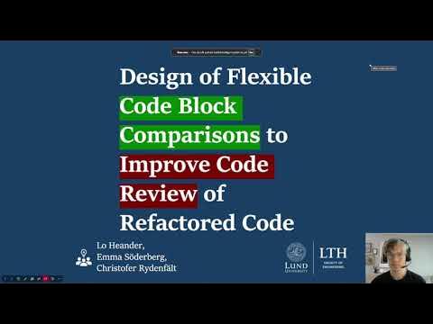 Short Intro: Design of Flexible Code Block Comparisons to Improve Code ...