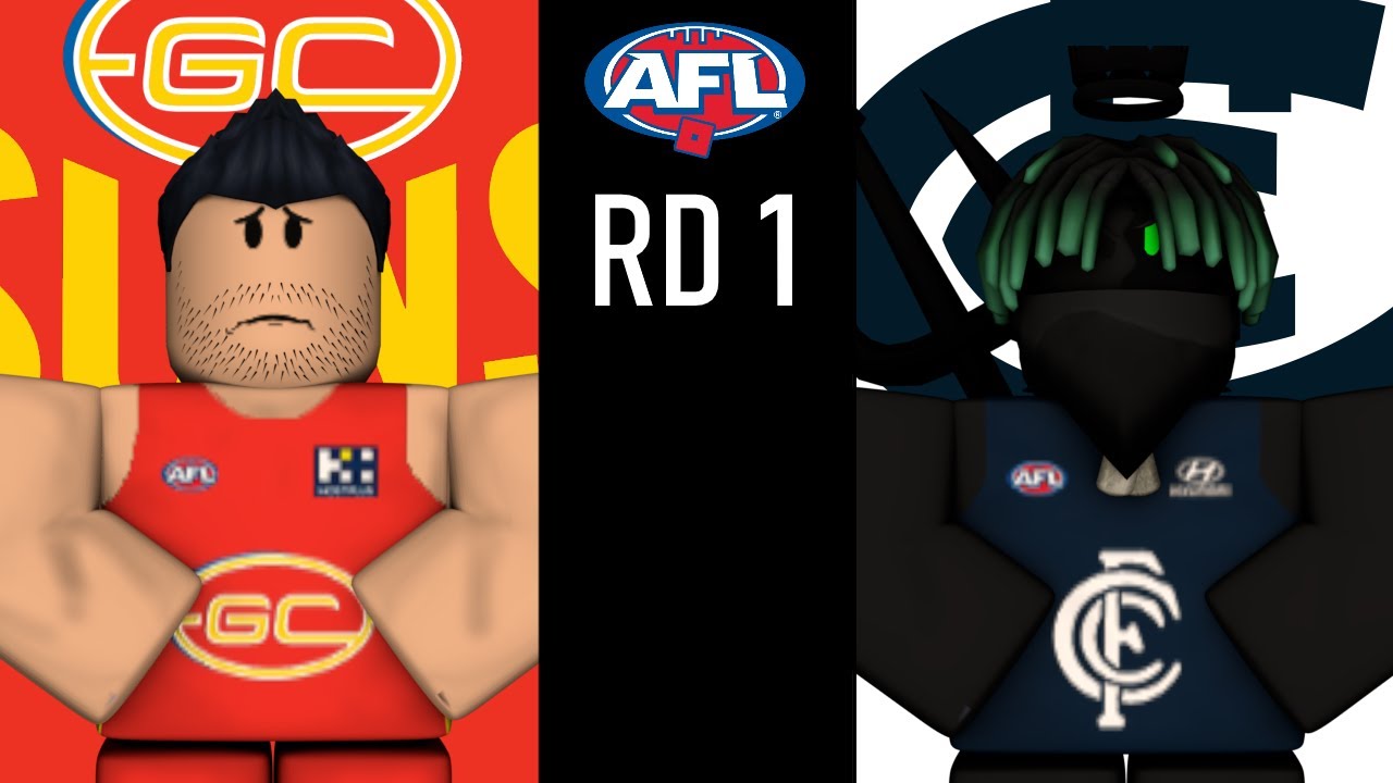 AFL S10 - GCS vs Carlton | RD 1 Highlights - YouTube