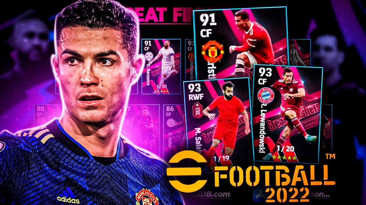 EFOOTBALL 2022 - PACK OPEN NOVA CAIXA DOS GRANDES FINALIZADORES ...