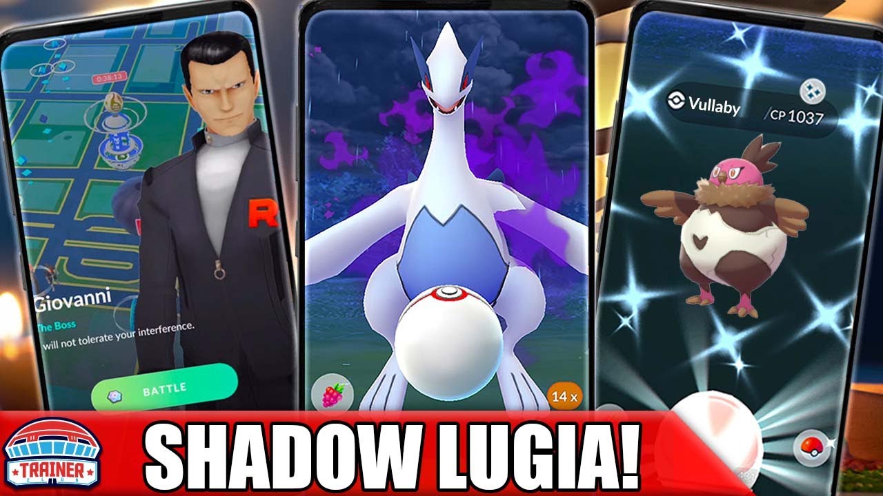 *SHADOW LUGIA* is HERE!! TEAM ROCKET TAKEOVER, GIOVANNI & SHINY VULLABY! TM FRUSTRATION ...