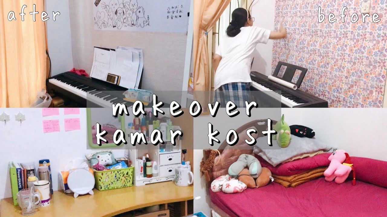 ROOM MAKEOVER KAMAR KOST 2020+DIY 😆🍃|| Fuheechi 🇮🇩 - YouTube