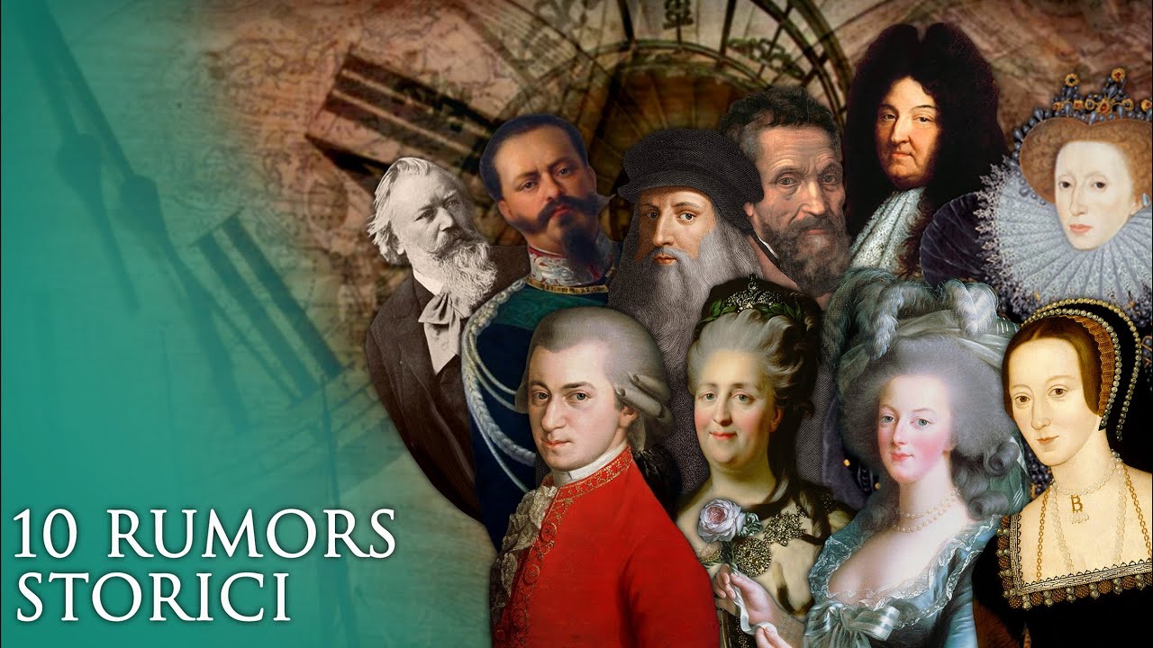 10 FRA I PETTEGOLEZZI PIÚ NOTI DELLA STORIA - YouTube