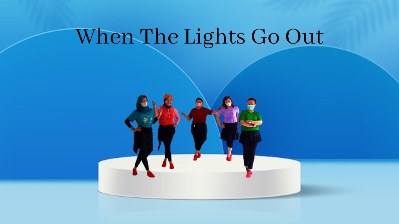 WHEN THE LIGHTS GO OUT LINE DANCE | DOUBLE M STUDIO | Choreo by Gudrun ...