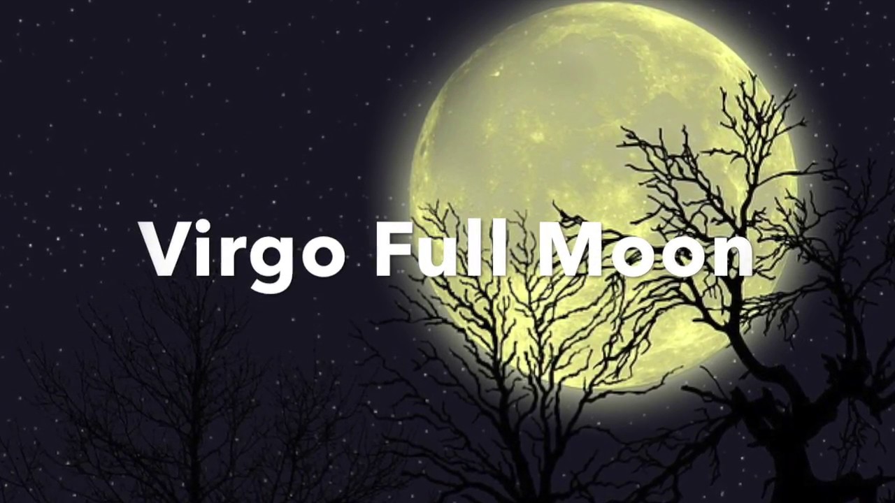 Virgo Full Moon March 12 2017 - YouTube