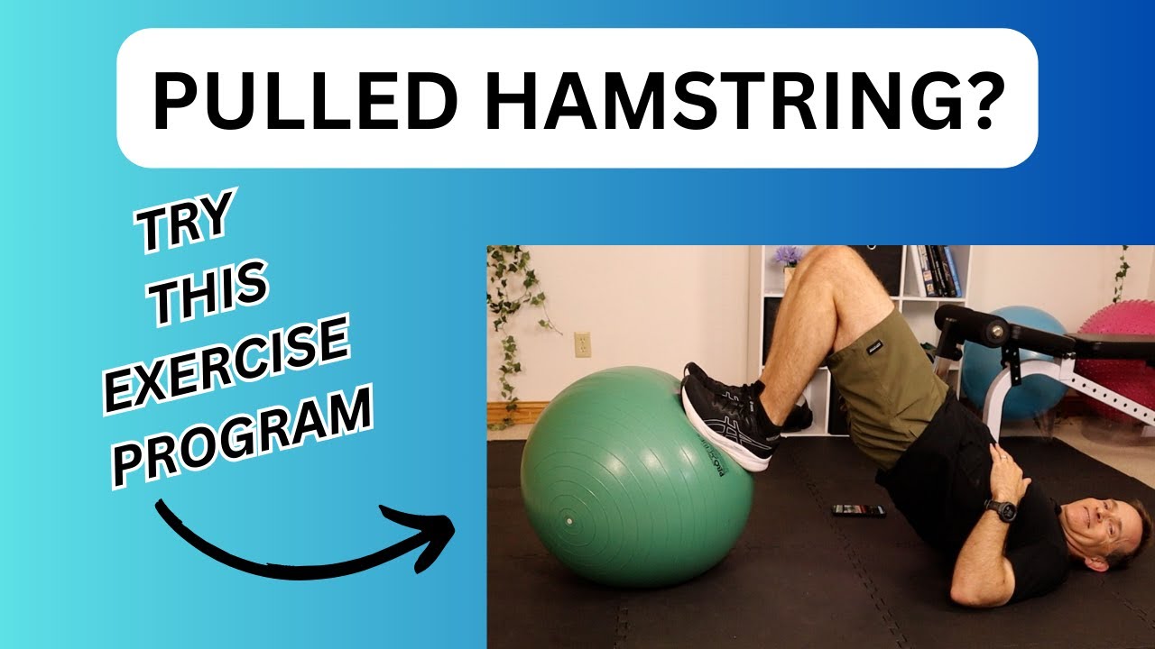 HAMSTRING PULL REHAB. INTERMEDIATE LEVEL STRENGTHENING - YouTube